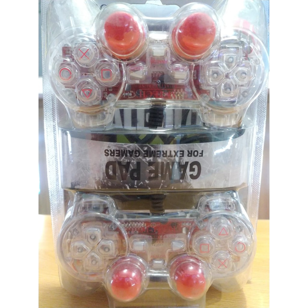 Jual Gamepad Double Transparan M-Tech MT-830D | Shopee Indonesia