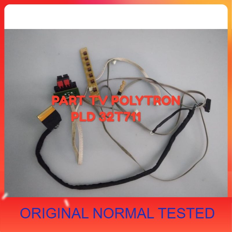 Jual Paket Komponen Tv Polytron Pld 32t711 Lvds Ir Panel Prog Dll Shopee Indonesia 