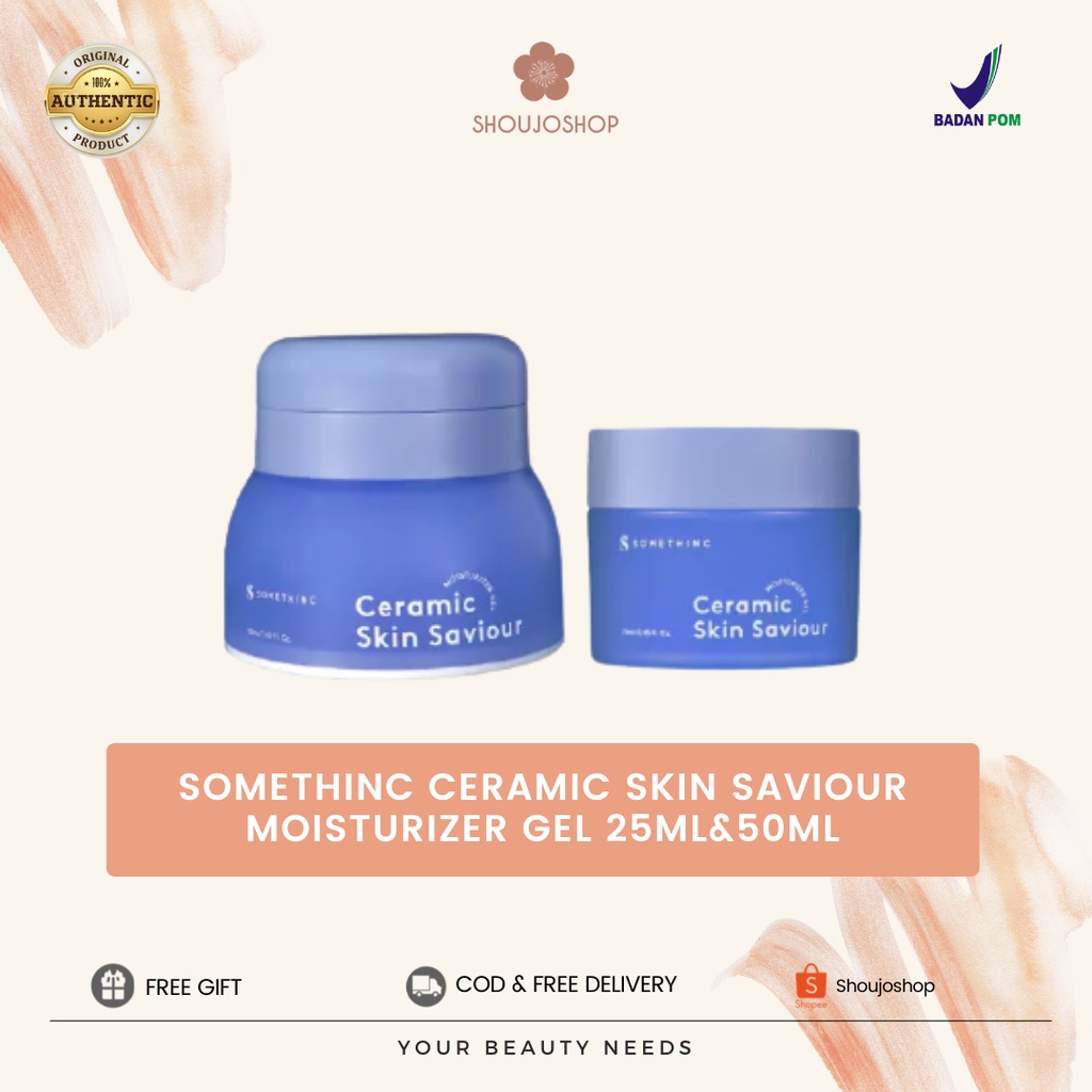 Jual Somethinc Ceramic Skin Saviour Moisturizer Gel 25ml & 50ml ...