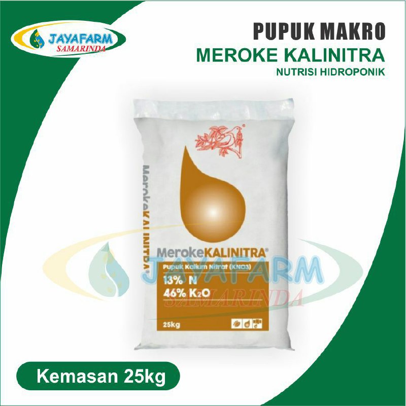Jual Pupuk Nutrisi Hidroponik Meroke Majemuk Kalinitra 25 Kg | Shopee ...