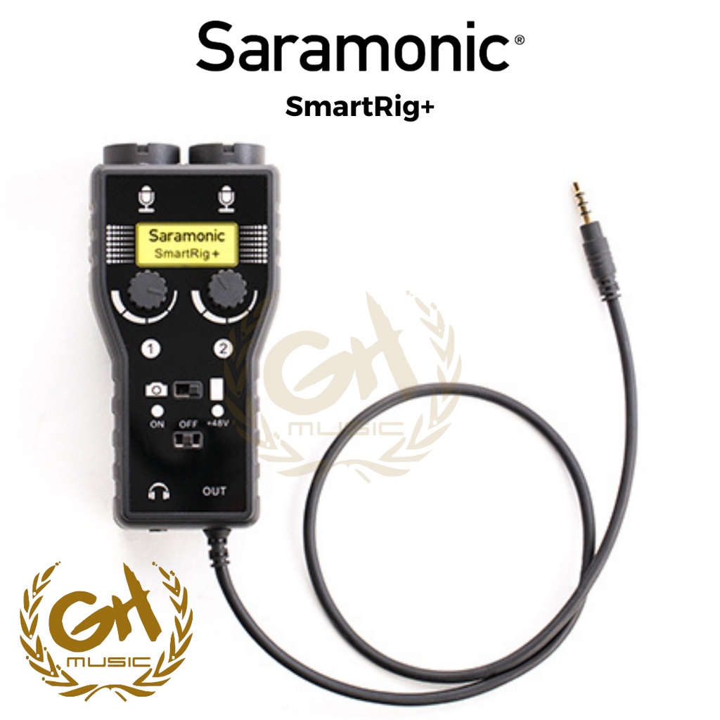 Jual Saramonic SmartRig Plus 2-Channel XLR - 3.5mm | Shopee Indonesia
