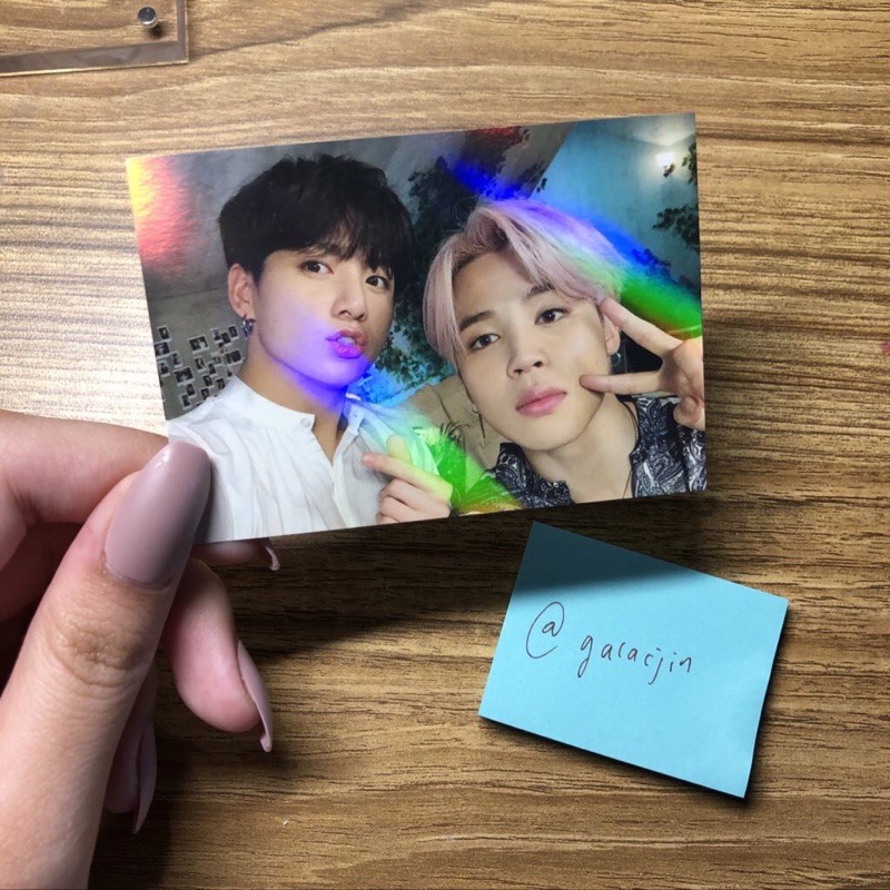 Jual jimin jungkook jikook unit 5th muster ticket holder photocard ...