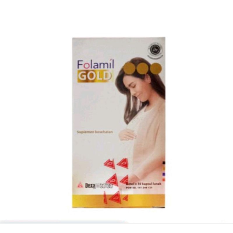 Jual Folamil Genio Gold vitamin & mineral untuk membantu memelihara ...