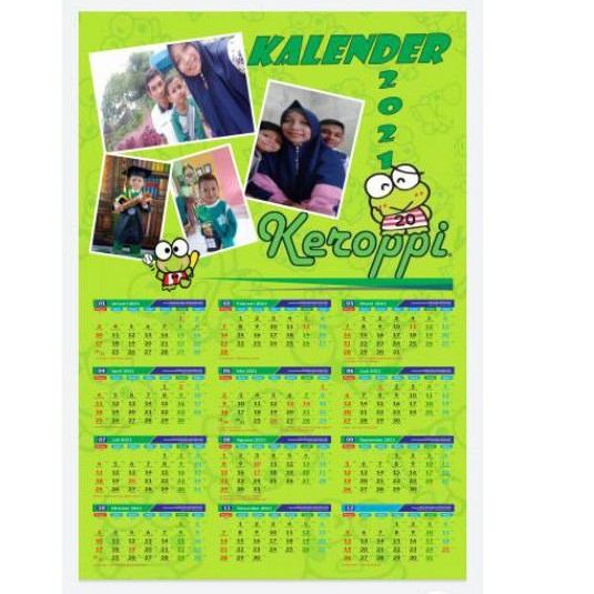 Jual kalender custom foto | Shopee Indonesia