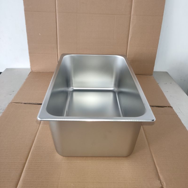 Jual Food Pan Stainless 1/1 x 20 cm (53 x 32,5 x 20cm) | Shopee Indonesia