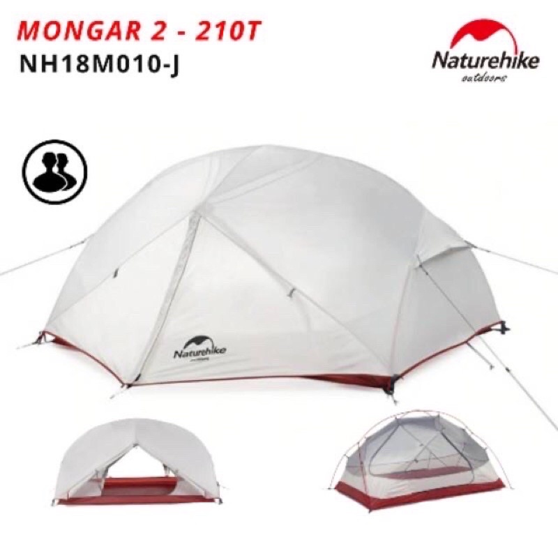 Jual naturehike mongar 2 + vestibule | Shopee Indonesia