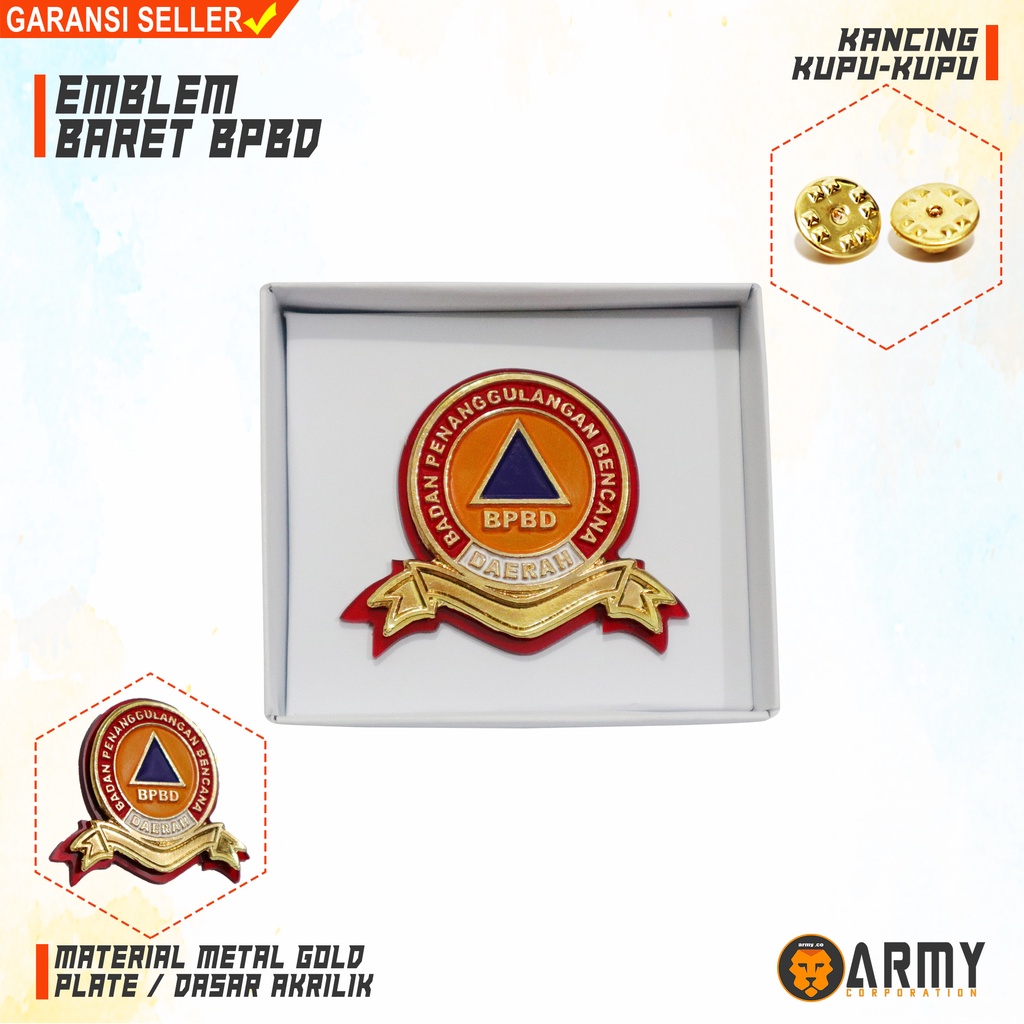 Jual Eemblem baret BPBD | Shopee Indonesia