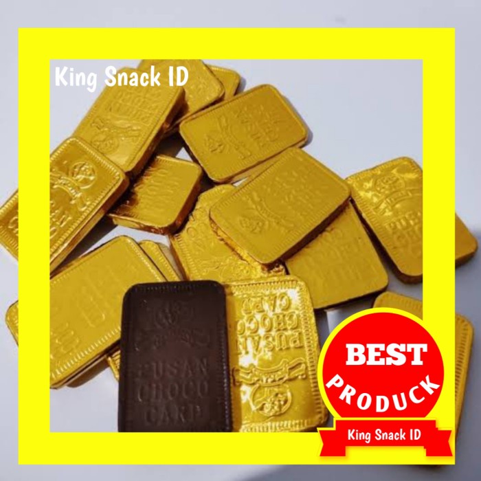 Jual COKLAT BATANGAN EMAS / COKELAT BATANG MAS / GOLD BAR CHOCOLATE 50 ...