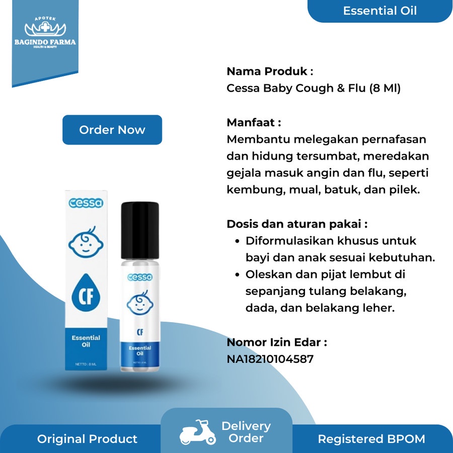 Jual Cessa Baby Cough & Flu (8 Ml) | Shopee Indonesia