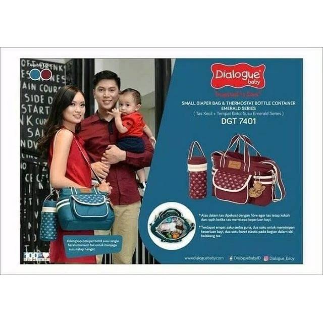 Jual Dialogue tas kecil +tas botol emerald series DGT7401 | Shopee ...