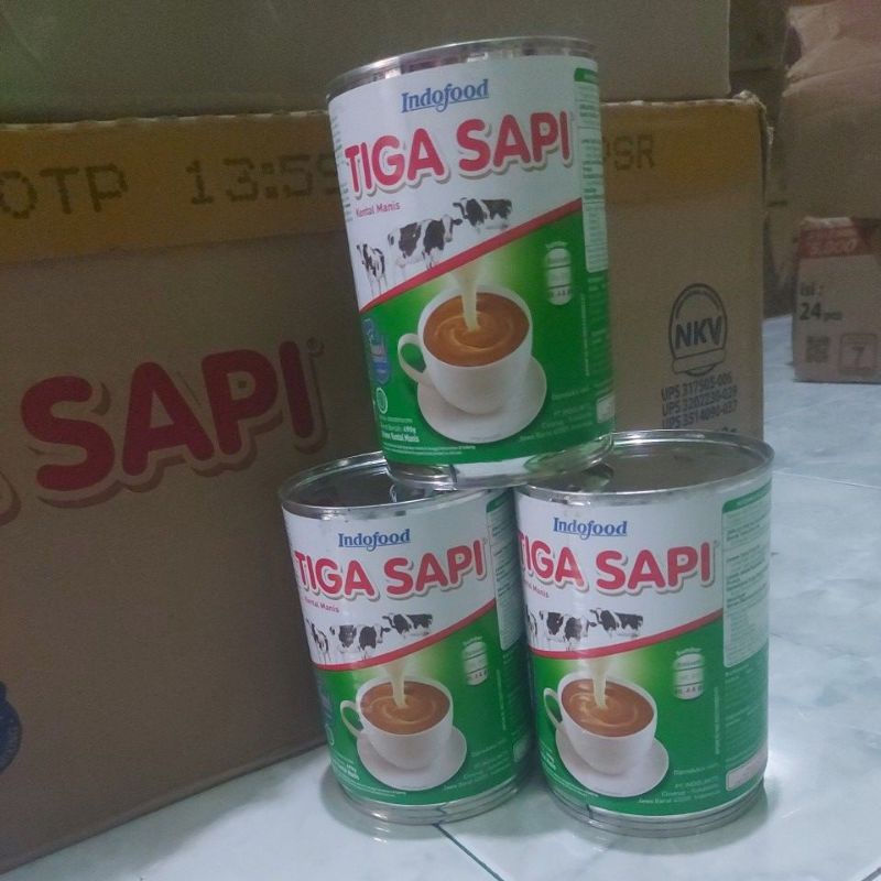 Jual Susu Tiga Sapi kaleng 490g | Shopee Indonesia