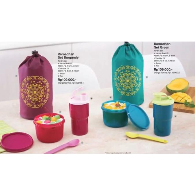 Jual Tupperware Ramadhan Set Kotak Bekal | Shopee Indonesia