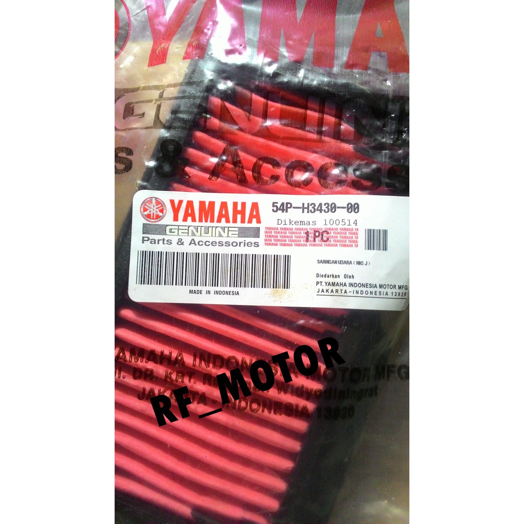 Jual Filter Udara Mio J, Mio GT, Soul GT, Fino F1, X-Ride/54P | Shopee ...