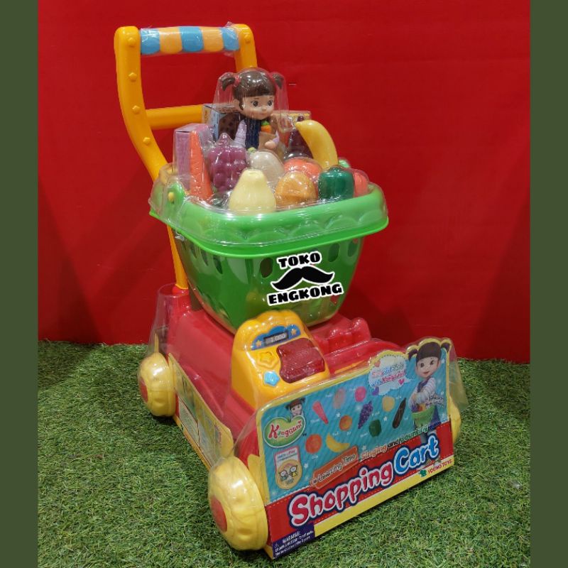 Jual KONGSUNI SHOPPING CART MAINAN TROLI | Shopee Indonesia