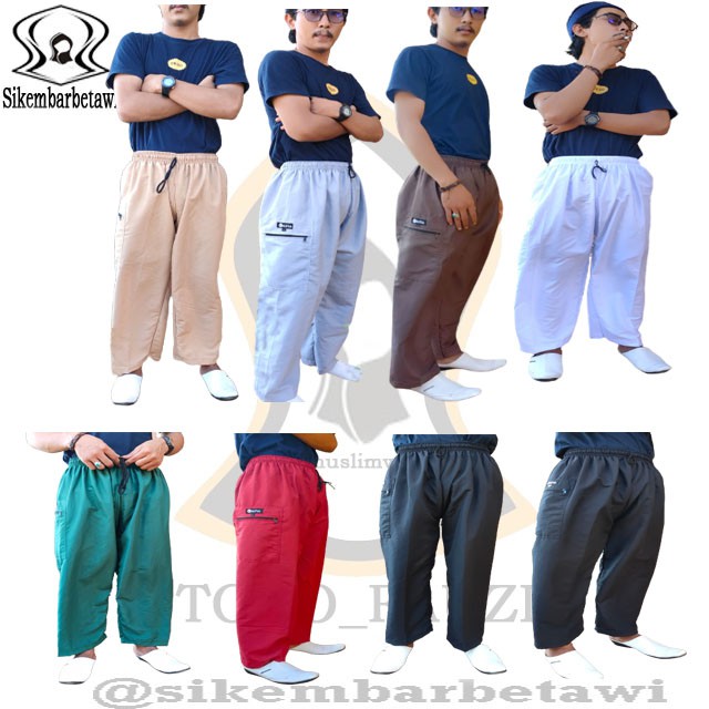 Jual Sirwal Celana Pangsi Laisbal Celana Betawi Celana Komprang Celana ...