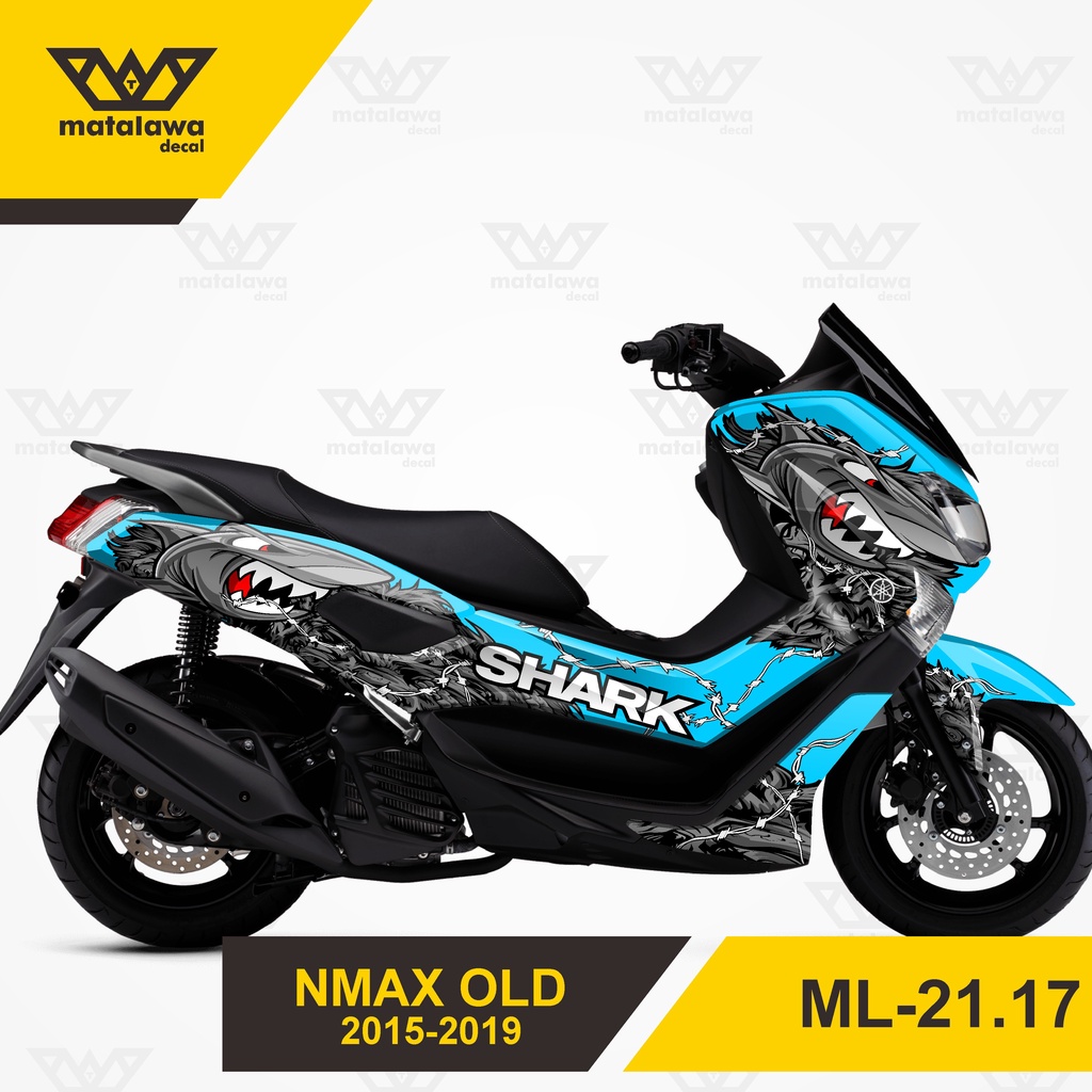 Jual Decal Sticker Variasi Yamaha Nmax 155 Old Fullbody 2015 2016 2017 ...
