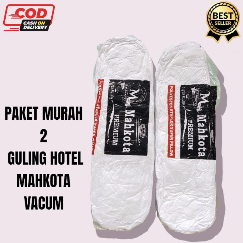 Jual guling tidur hotel set murah (2 pcs guling) guling hotel vacum ...