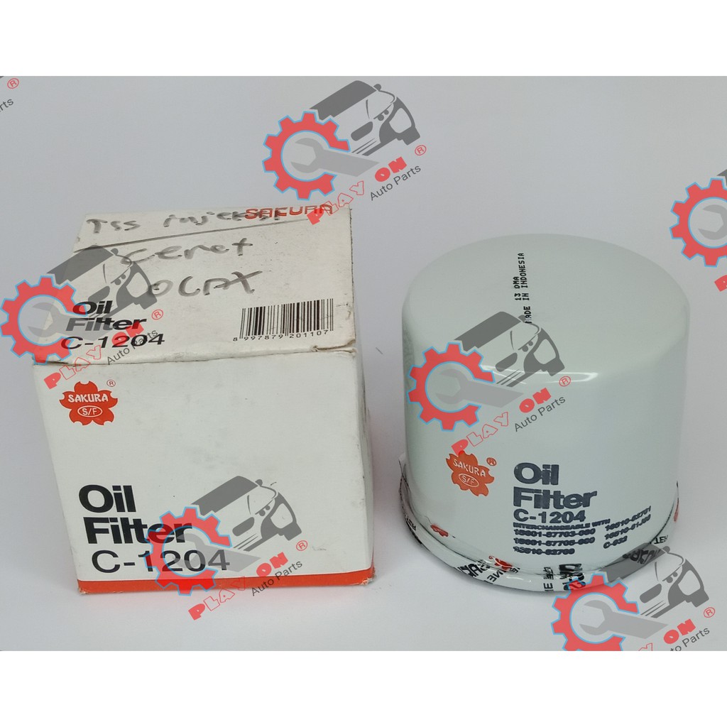 Jual Filter oli merk SAKURA type C-1204 untuk truk T 120 SS Injeksi ...