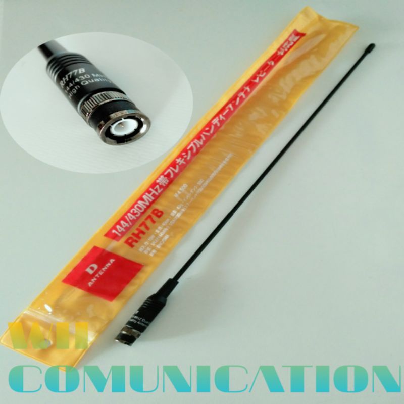 Jual ANTENNA HT D ANTENNA RH77B CONNECTOR BNC | Shopee Indonesia