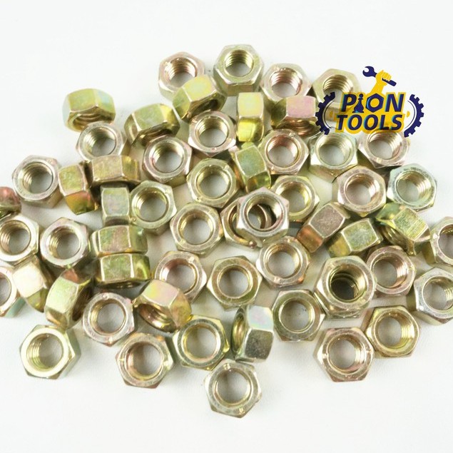 Jual Mur Besi M8 Kuning kunci 12 p1.25 Mur Baut 8 mm Mur Kuning isi ...