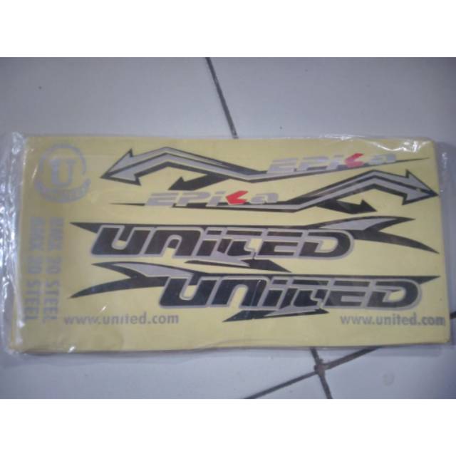 Jual Stiker Decal Sepeda United Epica | Shopee Indonesia