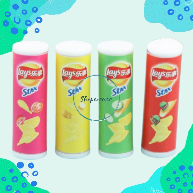 Jual Mainan Set Miniatur Botol Keripik Kentang / Potato Chips (1 set ...