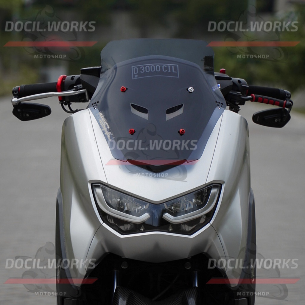 Jual Docilworks - Visor Windshield Geba Gravity Nmax | Shopee Indonesia