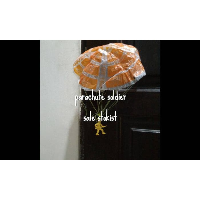 Jual Mainan Jadul Tentara Terjun Parasut Payung Parachute Toy Soldier ...