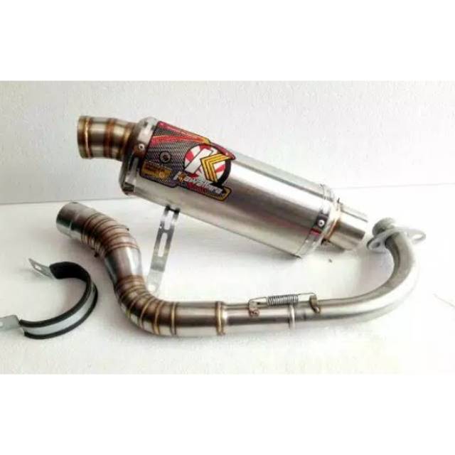 Jual Knalpot racing Kawahara OVal buat all matic.mio sporty.beat karbu ...