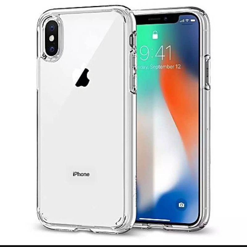 Jual IPHONE X XS IP XR IP 11 IP 12 Case Clear Acrylic Premium Bening ...