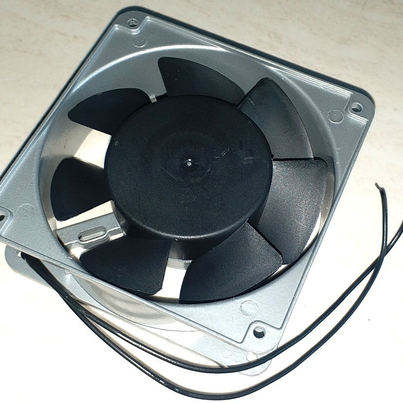 Jual Fan 12cm 220V AC / kipas 12 CM 220 Volt AC / axial fan 12cm ...