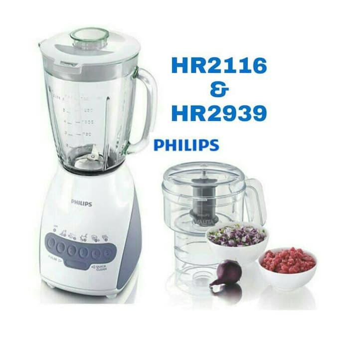 Jual Paket Blender + Chopper Philips HR2116 HR2939 HR 2116 HR 2939 ...