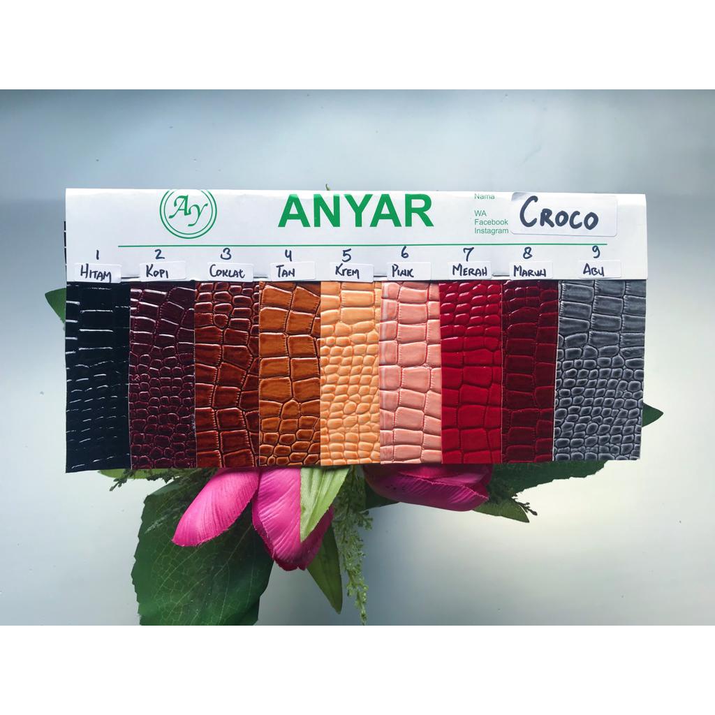Jual Bahan Sintetis Motif Buaya / Motif Croco | Shopee Indonesia