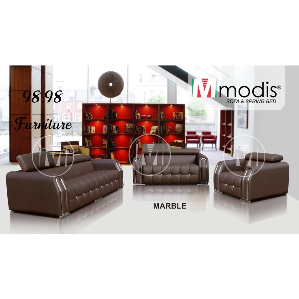 Jual MODIS Sofa Tamu 321 Person tipe Marble - Sofa Tamu Minimalis Kulit ...