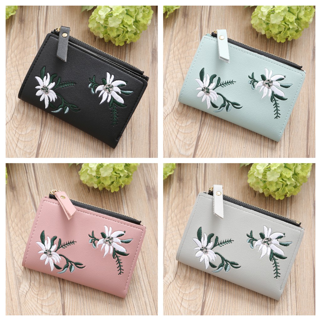 Jual Dompet wanita cewek multi fungsi gesper dengan multicard bahan ...