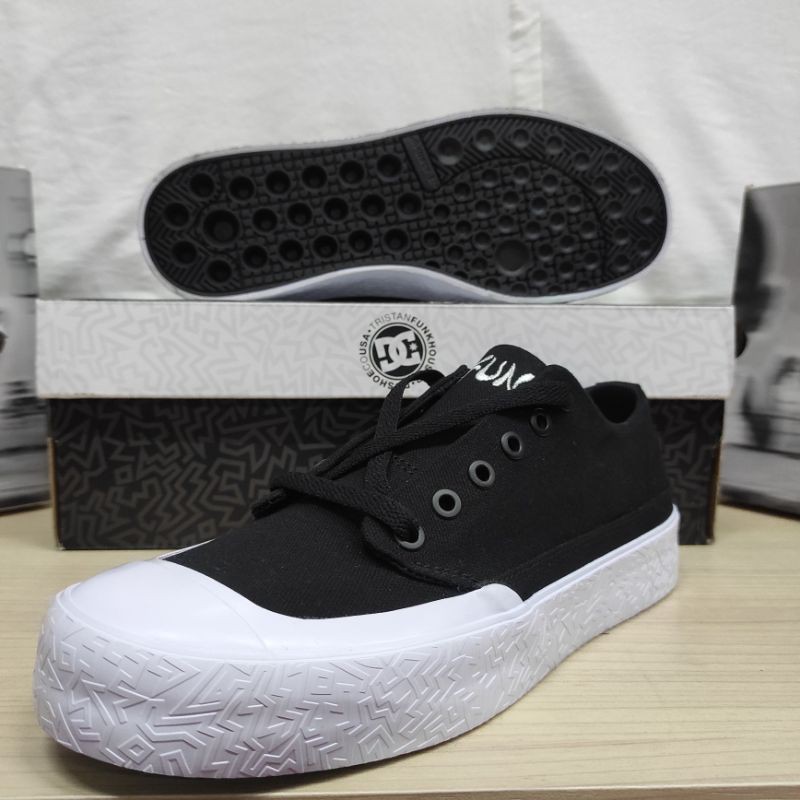 Jual Sepatu Black White DC Original T-FUNK LO X TATI (BLW) | Shopee ...