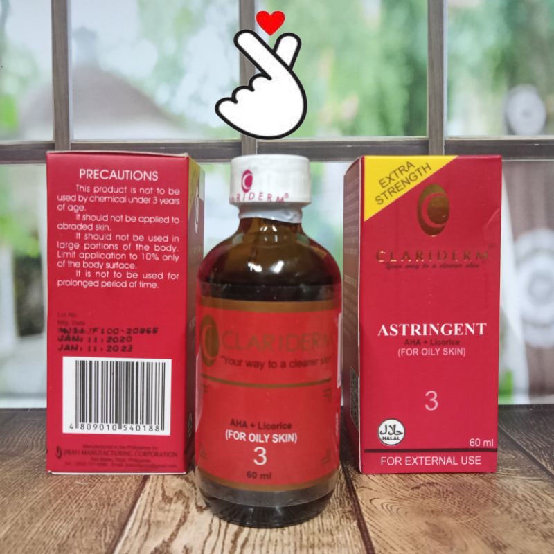 Jual TONER CLARIDERM ORIGINAL Toner wajah toner pemutih | Shopee Indonesia