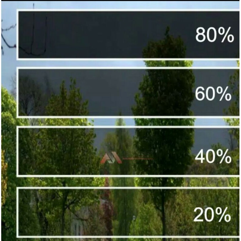 Jual KACA FILM RIBEN HITAM 80% 60% 40% 1 ROLL 150 cm x 50 Meter ...