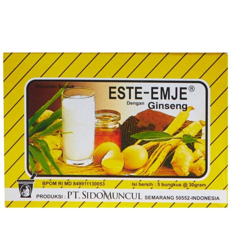 Jual SidoMuncul ESTE-EMJE Ginseng 5 x 30g | Shopee Indonesia