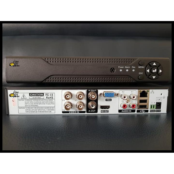 Jual TERJAMIN DVR 4 Channel Cctv Termurah DIGITAL VIDEO RECORDER ...