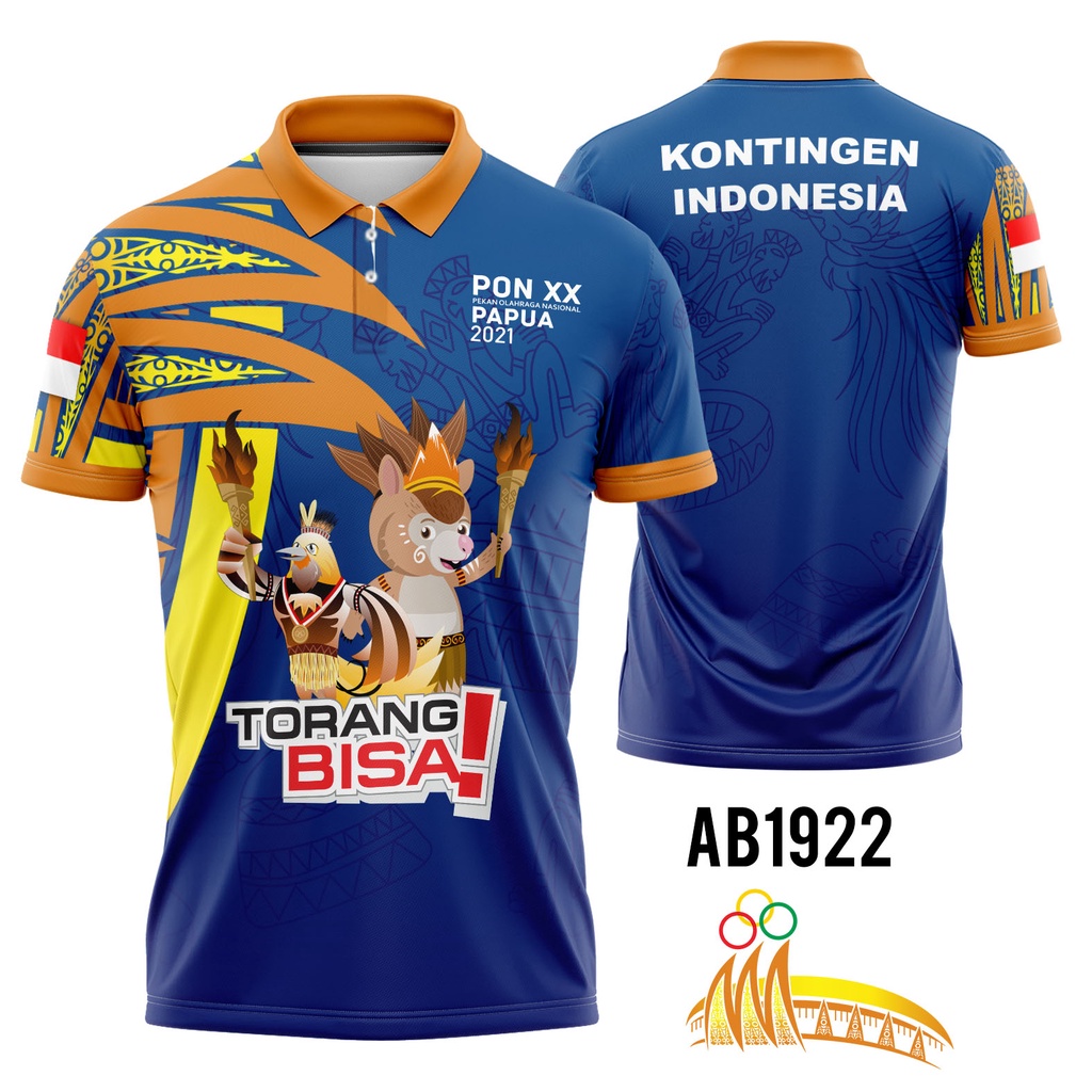 Jual JERSEY PON XX PAPUA 2021 PEKAN OLAHRAGA NASIONAL 2021 LENGAN ...