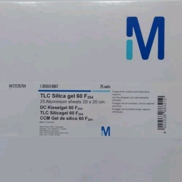 Jual Plat TLC Silica Gel 60 F254 Plat KLT/Lempeng TLC/Lempeng KLT 20cm x 10cm | Shopee Indonesia