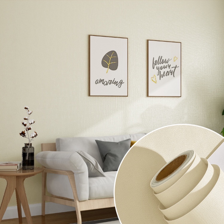 Jual Wallpaper Dinding Polos +-8m - Wallpaper Polos Putih - Wallpaper ...