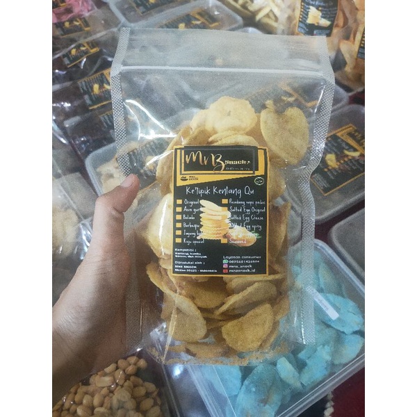 Jual MNZSNACK Keripik Kentang Original 100gr No MSG kripik kentang Asin ...