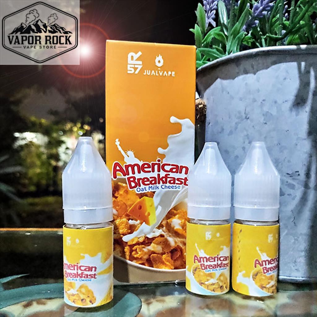Jual Tester AMERICAN BREAKFAST V4 Oat Milk Cheese By R57 - Liquid ...