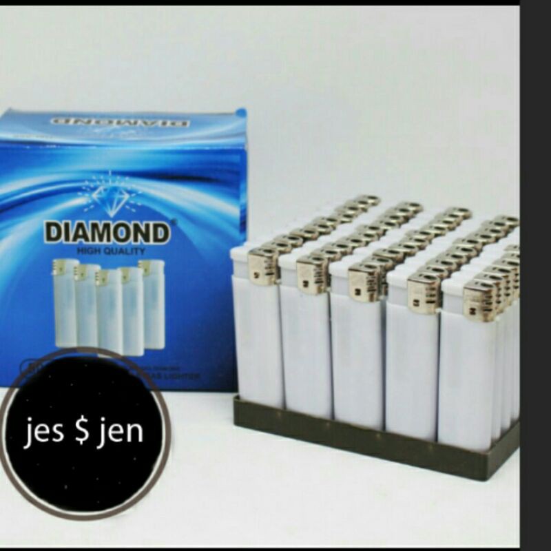 Jual korek polos putih merek diamond isi 50 pcs | Shopee Indonesia