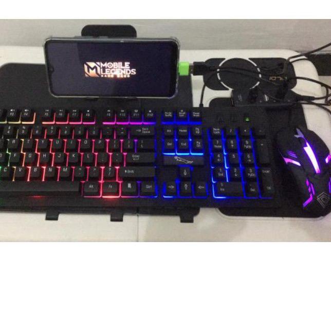Jual KEYBOARD GAMING PAKET KOMPLIT + MOUSE + USB HUB 4port + MOUSEPAD ...