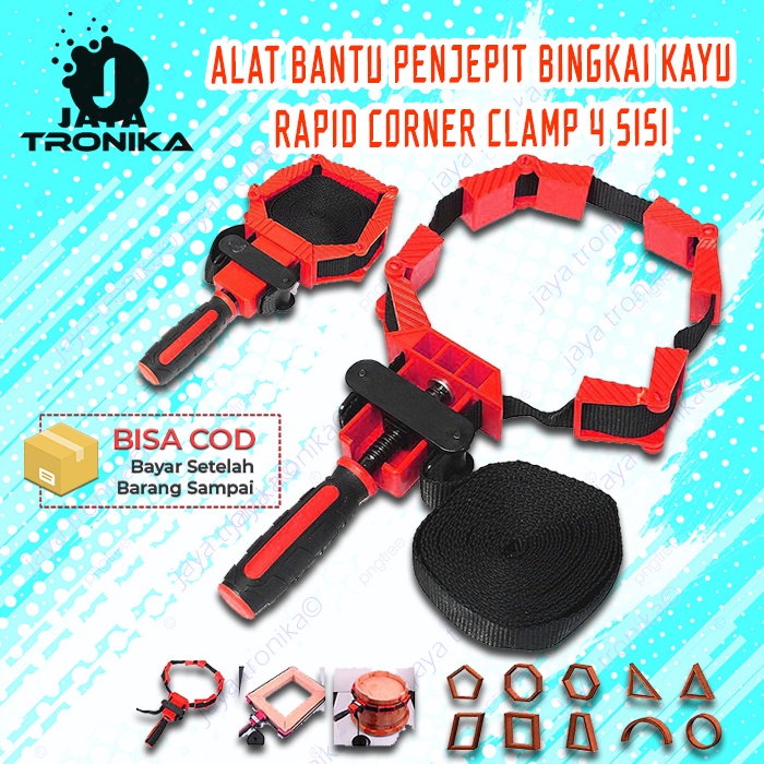 Jual ALAT BANTU PENJEPIT BINGKAI KAYU MULTIFUNGSI RAPID CORNER CLAMP 4 ...