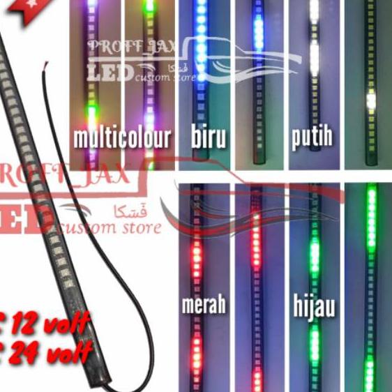 Jual Terbaru - Lampu Variasi Motor / Truk,Bus LED DRL Elastis Kedip ...