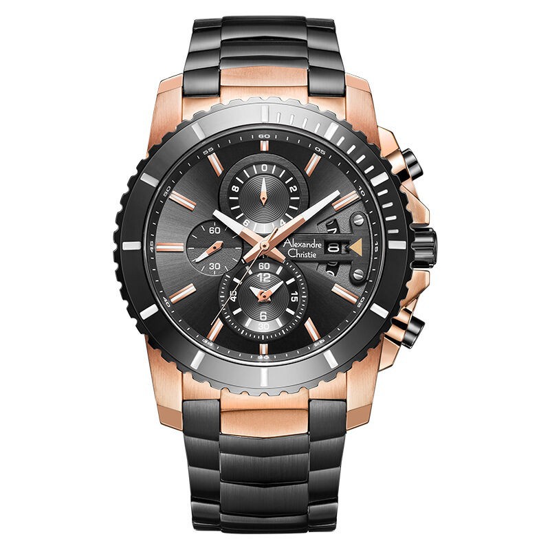 Jual Jam tangan pria Alexandre Christie AC 6455 | Shopee Indonesia